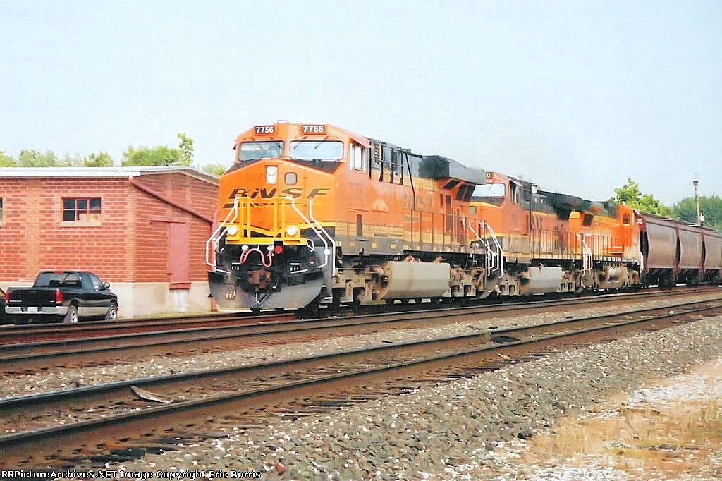 BNSF 7756 westbound